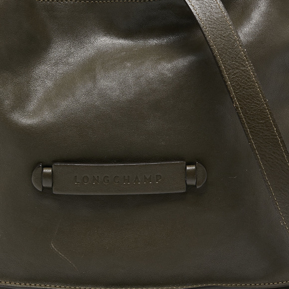 Longchamp | Bags | Longchamp Olive Green Leather 3d Bucket Bag | Poshmark